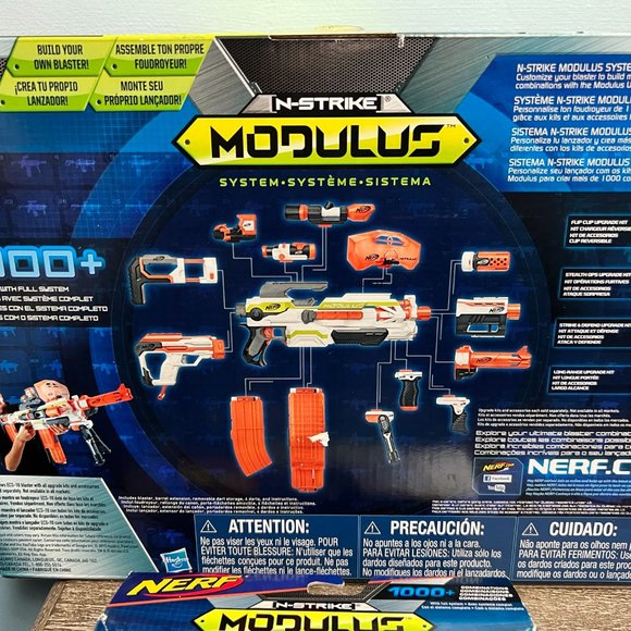 Nerf | Toys | Nerf Modulus Ion Fire Blaster Soft Dart Gun Kids Rifle ...
